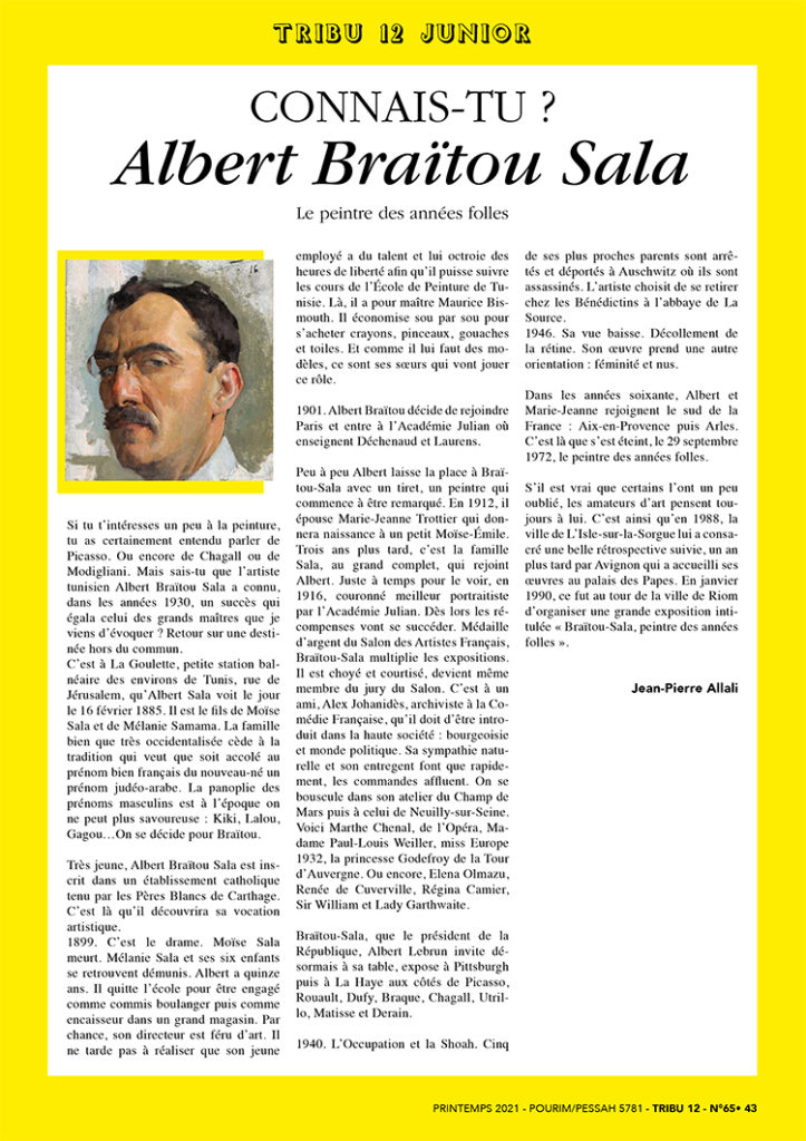 Albert Braïtou Sala - Tribu 12Tribu 12